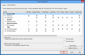 Overview Of SQL Server Profiler And How To Configure A Trace